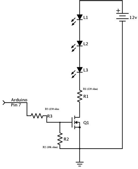 Irl520 Schematic Help For All Led Circuits General Guidance Arduino Forum