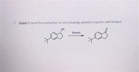 Solved 8 Pts Provide The Mechanism For The Following Chegg Com