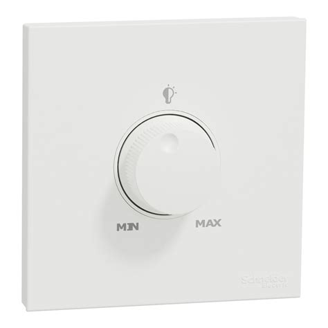 Universal Dimmer With Switch Avataron C White Schneider Electric Bahrain