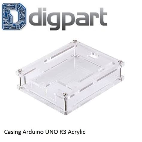 Jual Casing Arduino Uno R3 Acrylic Box Akrilik Cover Case Kotak