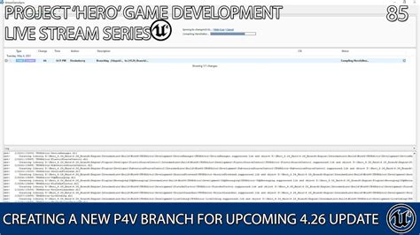 unreal engine 4 live stream series 85 hero game dev updating to ue4