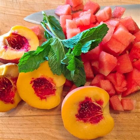Watermelon Grilled Peach And Burrata Salad Recipe Live Love Laugh