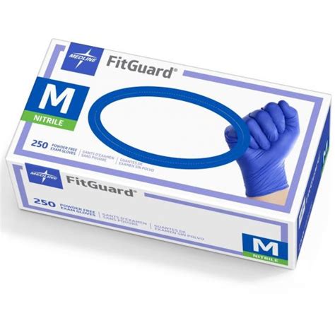 Medline Fitguard Nitrile Exam Gloves Shop All
