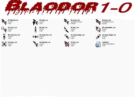 Skinpacktheme For Windowsblaodor1 0 Cursor Pack