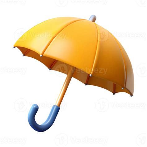 Spectacular Acclaimed Umbrella With A Curved Handle Crisp Edges Single Weight Stroke With