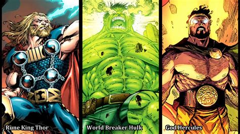 World War Hulk Vs Thor