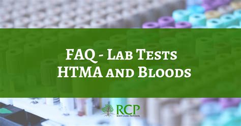 FAQ Lab Tests HTMA And Bloods The Root Cause Protocol