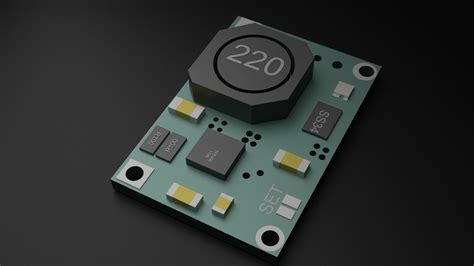 Tp5100 Module Cad Model 3d Model Cgtrader