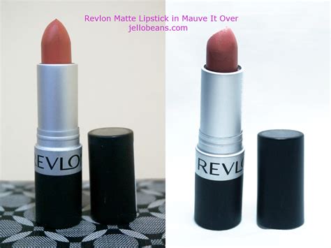 Revlon Matte Lipstick In Mauve It Over Review Photos Swatches Jello Beans