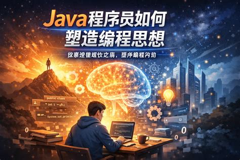 Java程序员如何塑造编程思想
