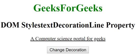Html Style Textdecorationline用法及代码示例 纯净天空