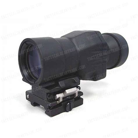 4x Eotech Type Dot Sight Magnifier Scope Wflip To Side Mount For 9449