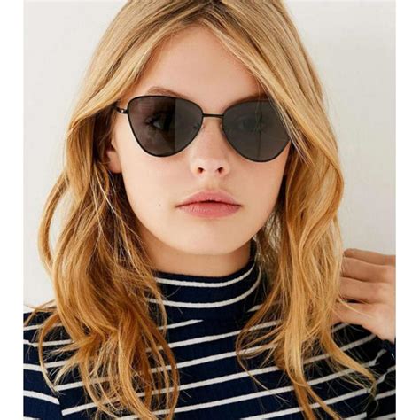 Inverted Triangle Shaped Cat Eye Sunglasses Womens Fashion Watches And Accessories Sunglasses