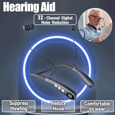 Invisible Digital Audiphone Sound Voice Amplifier Enhancer Adjustable Tone Sound Amplifier