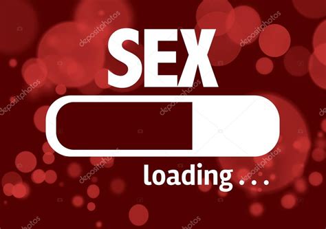 Bar Loading With The Text Sex Stock Photo Gustavofrazao