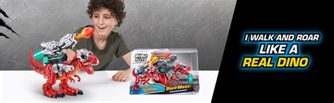Robo Alive Dino Wars Mega Rex By Zuru Dinosaur Battle Realistic Walking