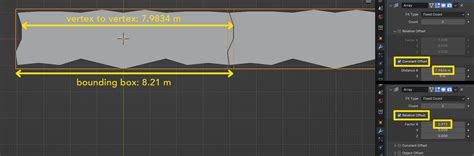 Modeling Seamless Cliff Mesh With Array Blender Stack Exchange