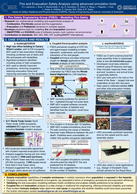 Pdf Fire And Evacuation Safety Analysis Using Advanced Simulation Tools