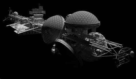 Hydroponics Frigate Based On The Valley Forge From Silent Running