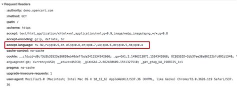 Opencart Browser Language Autodetect And How To Turn It Off Dreamvention