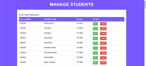 Github Rutujaj Online Attendance Management System