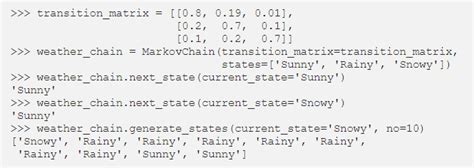 Markov Chain In Python Tutorial Upgrad Blog