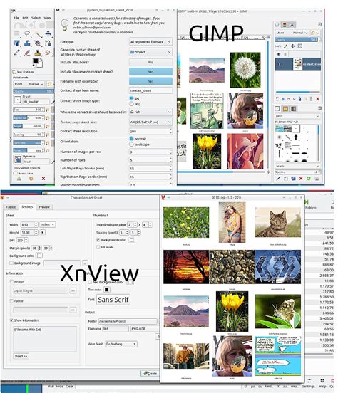 create contact sheets with gimp gimp
