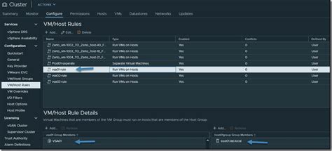 configuration of vsphere 7 drs affinity and anti affinity rules 4sysops