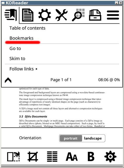 Does The Bookmark Browsing Mode Still Works · Issue 3184 · Koreader