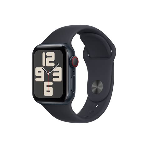 Apple Watch SE GPS + Cellular – 40 mm-es éjfekete alumíniumtok, - iSTYLE