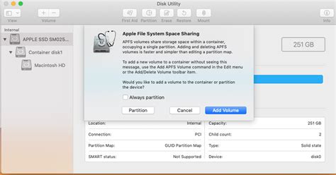 How To Partition A Mac Hard Drive SSD Or Create An APFS Volume Macworld