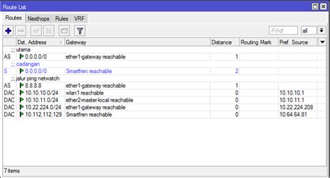 configure mikrotik failover with 2 isps ~ pt network data sistem