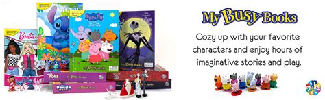 Disney Pixar Toy Story 5 My Busy Books Storybook 10 Figurines