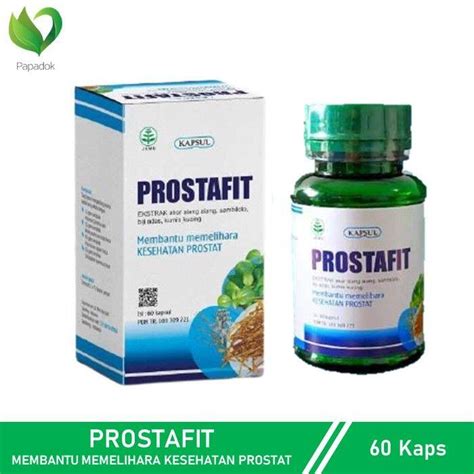 Prostafit Obat Herbal Mengatasi Prostat Original 60 Kapsul Lazada