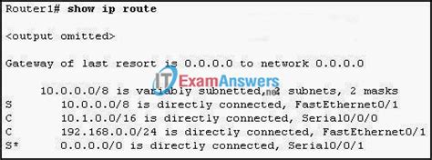 Ccna Exploration 2 Erouting Chapter 5 Exam Answers V40