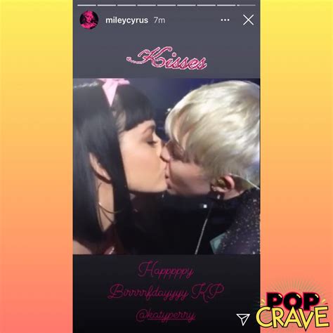 Katy Perry Kissing Lady Gaga