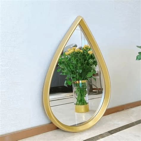 Decorative Oval Shaped Mirror Luvly Household Collections