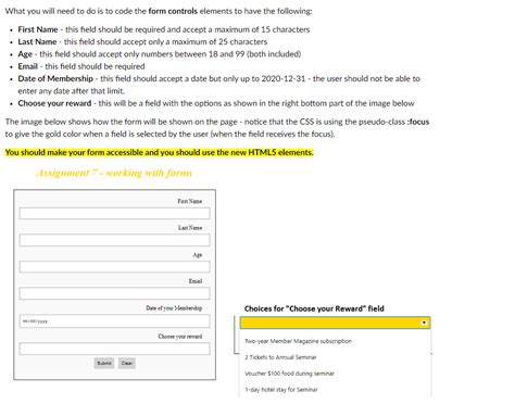 Solved What You Will Need To Do Is To Code The Form Controls