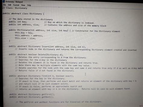Use Doubly Linked Lists To Implement The Dictionary