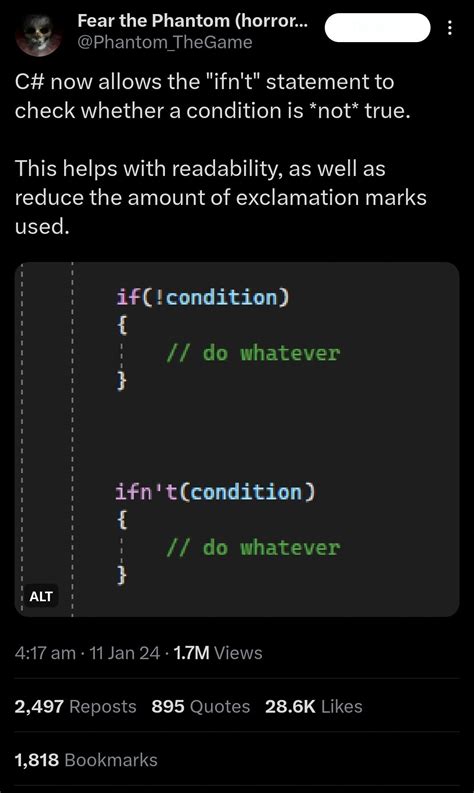 Anjishnu Ganguly On Linkedin I Want This Feature In Javascript 😞
