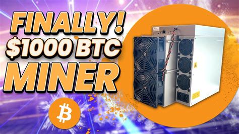 Awesome Bitcoin Miner For Only 1000 Yes Youtube