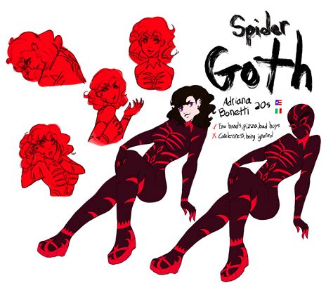 Spidersona Spider Goth By Lewdigo On Newgrounds