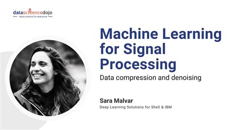 machine learning and signal processing youtube
