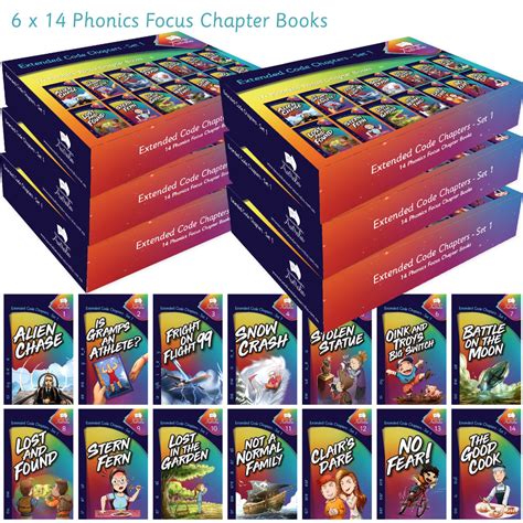 Extended Code Chapter Series Set 1 Guided Reading Set 6 Copies X 14