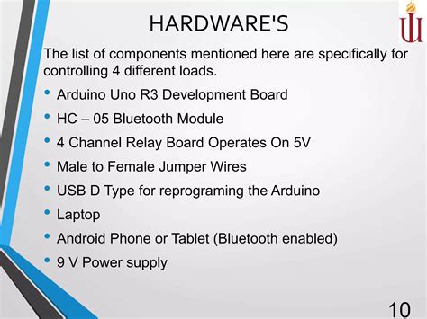 Home Automation Using Arduino Pptx