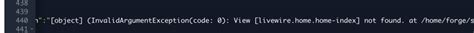 livewire views not found after deployment · livewire livewire