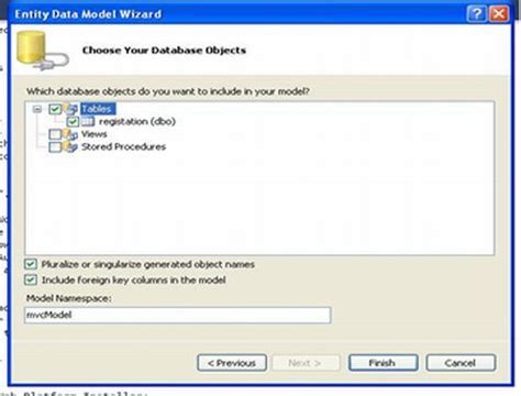 ASP NET MVC Database Connectivity Using Entity Framework