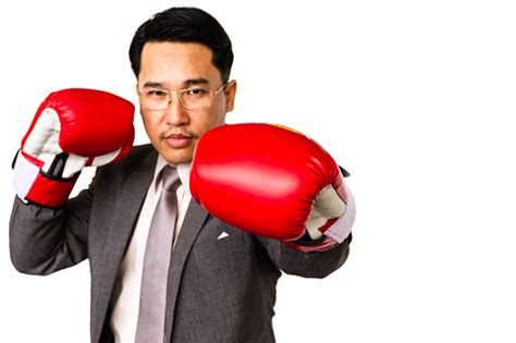 흰색 배경 비즈니스 경쟁 개념에 권투 장갑과 싸움 하는 사업 개념에 대한 스톡 사진 및 기타 이미지 개념 경영자 경쟁 Istock