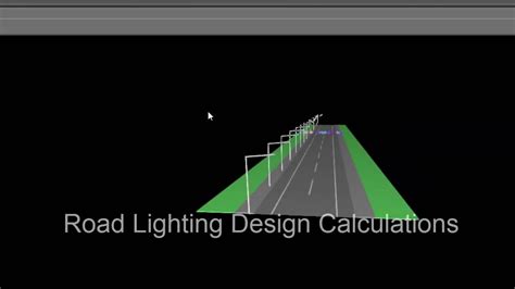 Dialux Evo How To Do Street Lighting Design Calculations YouTube