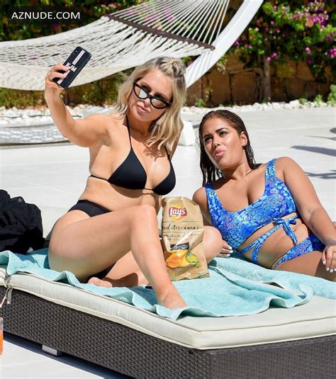 Malin Andersson And Keira Maguire Are Spotted Frolicking By The Poolside On Their Holiday